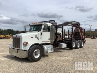 2006 Prentice 124-BC Articulated Boom on 2006 Peterbilt 357 8x4 Grapple ...