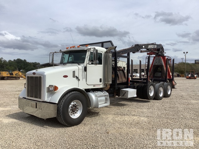 2006 Prentice 124-BC Articulated Boom on 2006 Peterbilt 357 8x4 Grapple ...