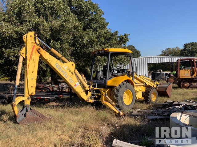 2005 New Holland 755B 4x4 Backhoe Loader in Aubrey, Texas, United ...