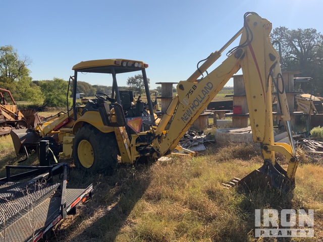 2005 New Holland 755B 4x4 Backhoe Loader in Aubrey, Texas, United ...