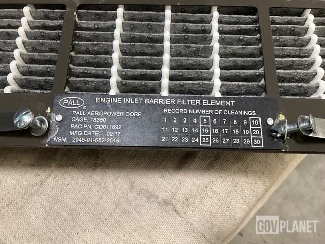 Surplus (18) Pall Aeropower CD011692 Engine Inlet Barrier Filter ...