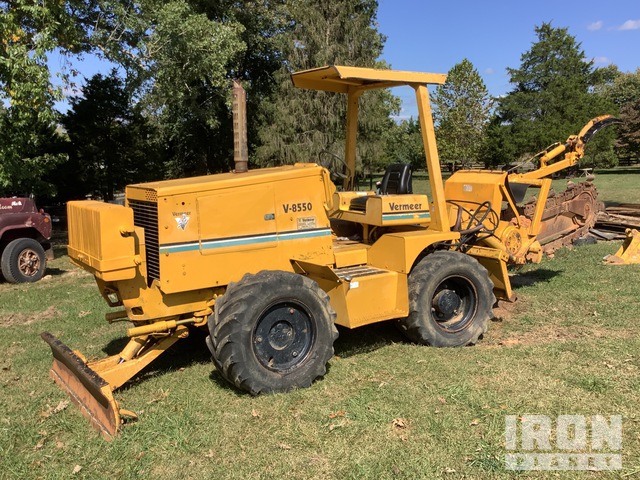 1996 Vermeer V8550 4x4x4 Trencher in Rice, Virginia, United States ...