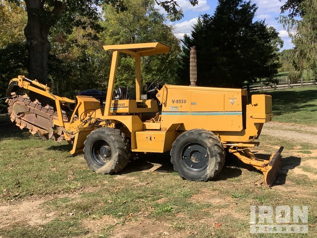 1996 Vermeer V8550 4x4x4 Trencher in Rice, Virginia, United States ...