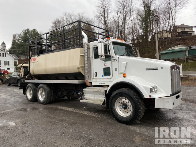 2009 Kenworth T800 Wide Hood 6x4 Hydroseeder Truck in Masontown, West ...