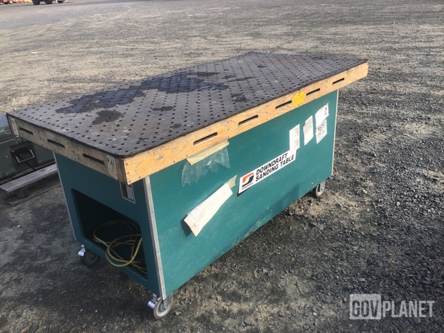 Surplus Dynabrade 64700 Downdraft Sanding Table in Butner, North ...