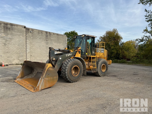 John Deere 724J Wheel Loader, Wheel Loader