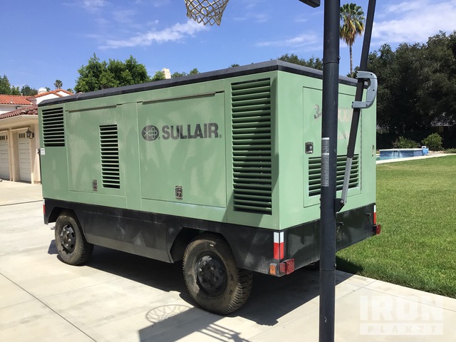 Sullair 1200 cfm Mobile Air Compressor in Pasadena, California, United ...