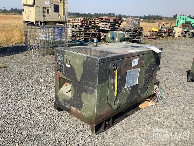 Surplus 2010 Fermont MEP-803A 10kW Generator Set in Chehalis ...