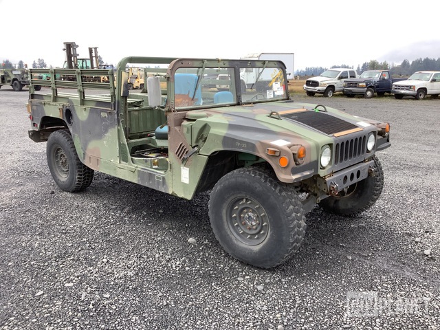 Surplus 2007 AM General M1097R1 HMMWV 2 Door w/Truck Body in Chehalis ...