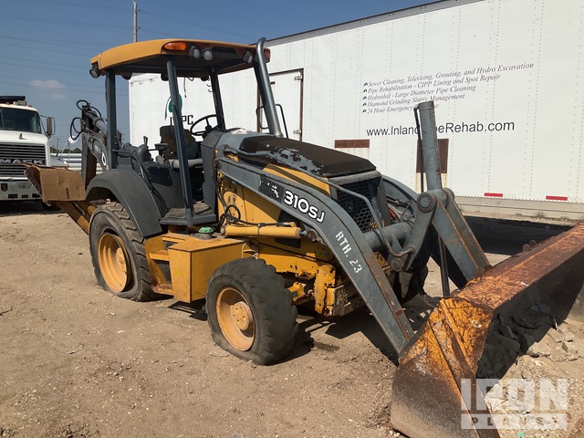 2007 John Deere 310SJ 4x4 Backhoe Loader in Pasadena, Texas, United ...