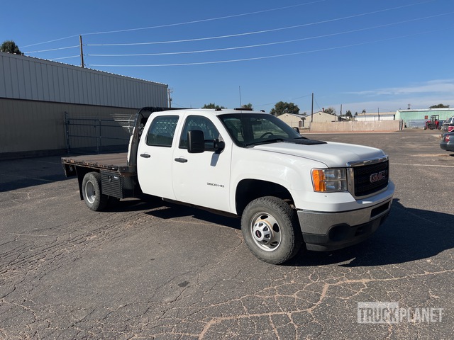 2013 GMC K3500 4x4 Crew Cab Flatbed Truck in Greeley, Colorado, United ...