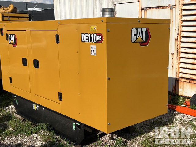 2021 Cat DE110GC 110 kVA Generator Set in Doral, Florida, United States ...