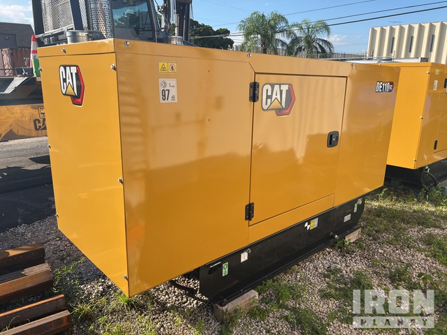 2021 Cat DE110GC 110 kVA Generator Set in Doral, Florida, United States ...