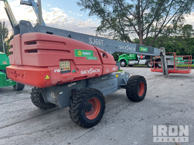 2014 Skyjack 66T 4WD Diesel Telescopic Boom Lift in Davie, Florida ...