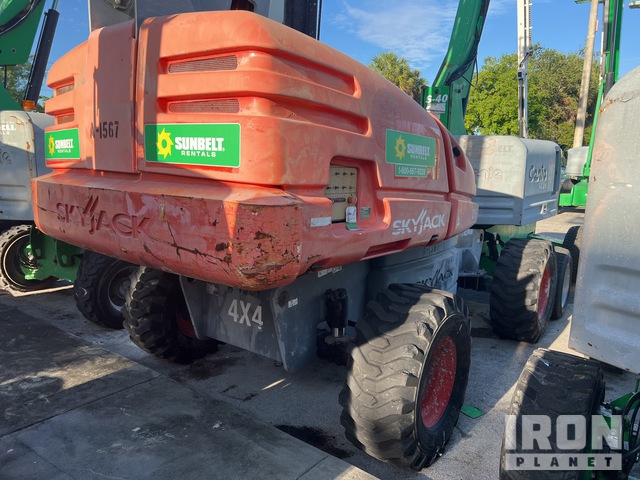 2014 Skyjack SJ66T 4WD Diesel Telescopic Boom Lift in Davie, Florida ...