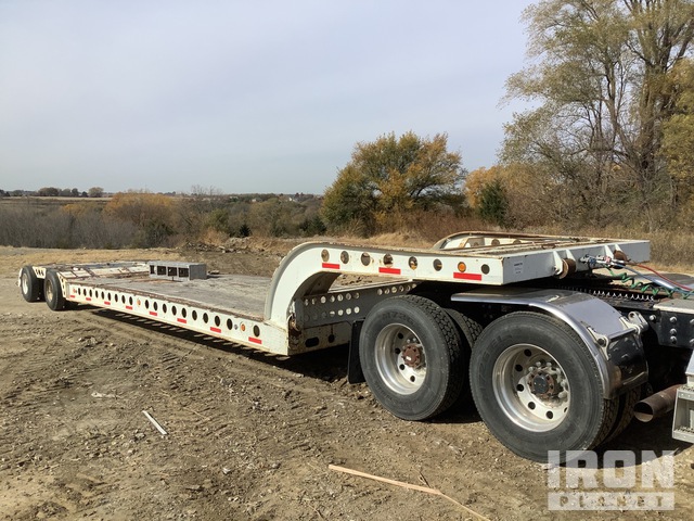 1990 Cozad 23 ft 16-Wheel Removable Gooseneck Lowboy Trailer in Omaha ...