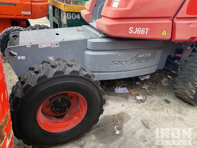 2014 Skyjack SJ66T 4WD Diesel Telescopic Boom Lift in Miami, Florida ...