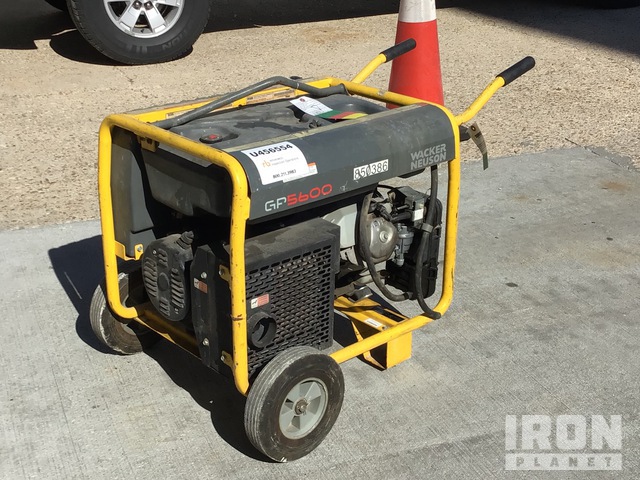 2016 Wacker Neuson GP5600 5.6 kW Mobile Generator Set in New Orleans ...