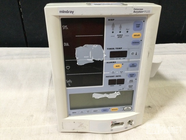 Surplus Mindray Accutorr PLUS Patient Monitor in North Las Vegas ...