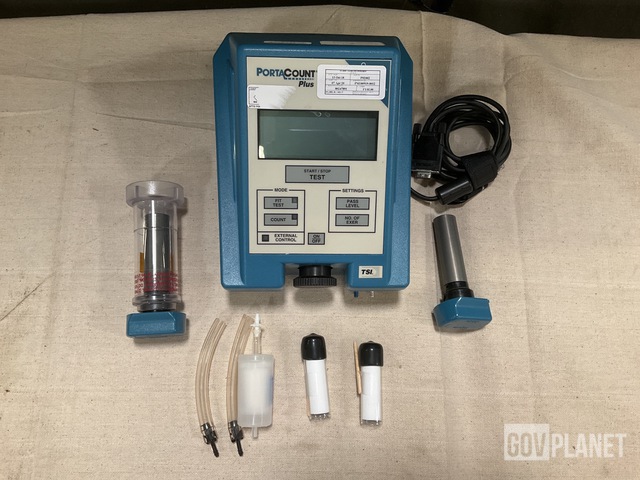 Surplus TSI PortaCount Plus 8020A Respirator Fit Test Kit in North Las ...