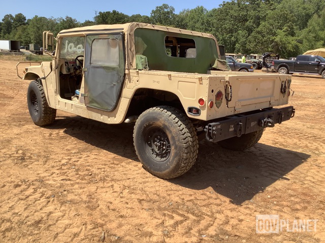 Surplus 2012 AM General M1097 HMMWV 4 Door Soft Top w/Truck Body in ...