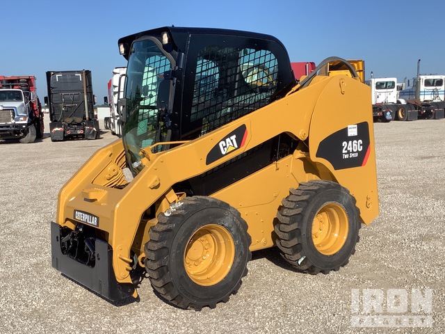 2012 Cat 246C Two-Speed Skid Steer Loader in Morris, Illinois, United ...