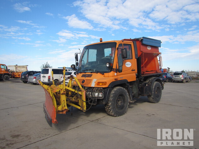 2000 Mercedes-Benz Unimog U300 4x4 Snow Plow Truck in Biharia, BH ...