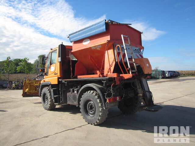 2000 Mercedes-Benz Unimog U300 4x4 Snow Plow Truck in Biharia, BH ...