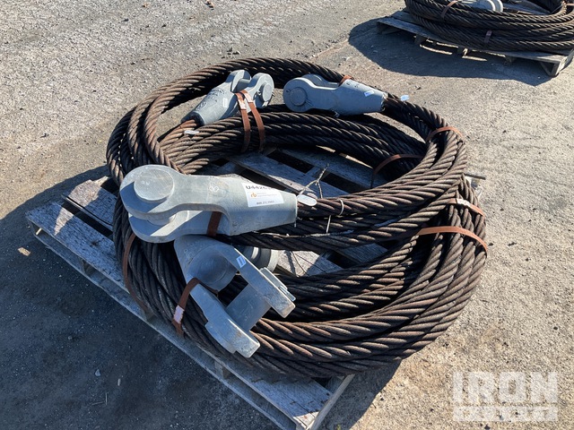 Quantity of (3) WireCo WorldGroup 40 Ton Slings in Birdsboro ...