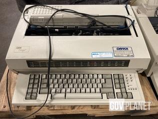 IBM Wheelwriter Typewriters Home Office Business Work Machines x2 in ...