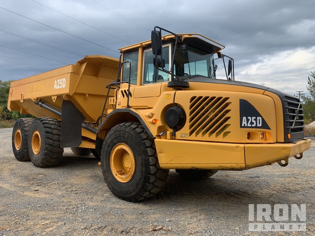 2002 Volvo A25D Articulated Dump Truck in Roanoke, Virginia, United ...