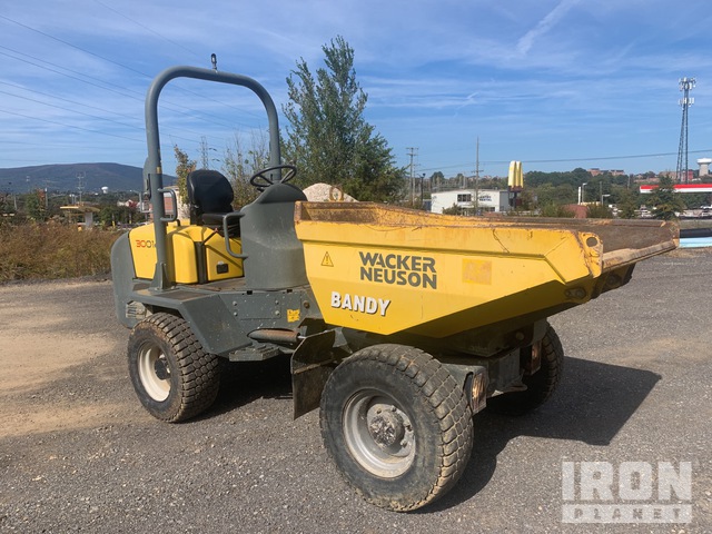 2015 Wacker Neuson 3001 1.5 ton 4x4 Swivel Dumper in Roanoke, Virginia ...