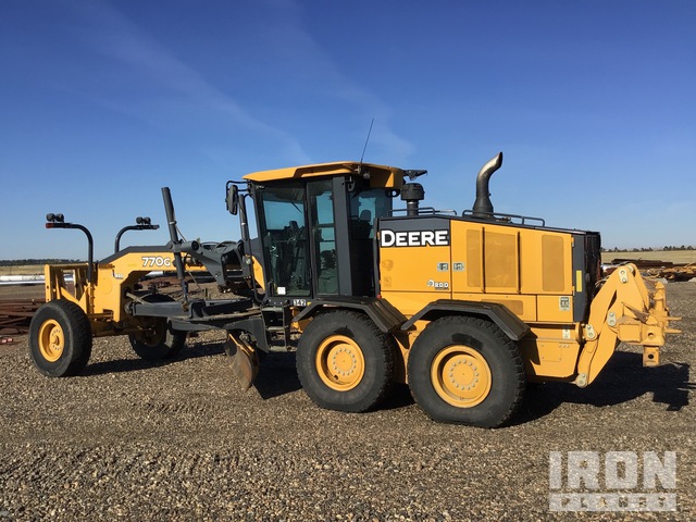 2013 John Deere 770G Motor Grader in Forsyth, Montana, United States ...