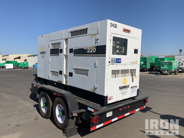 2014 MQ Power DCA220SSCU 220 kVA Mobile Generator Set in Bakersfield ...