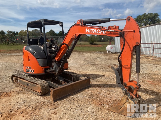 2014 Hitachi ZX35U-5N Mini Excavator in Piedmont, South Carolina ...