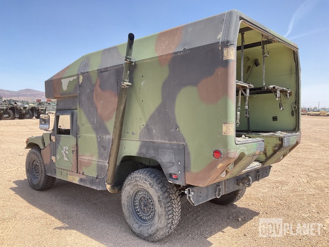 Surplus 2003 AM General M997A2 HMMWV 2 Door Hard Top w/Ambulance Body ...