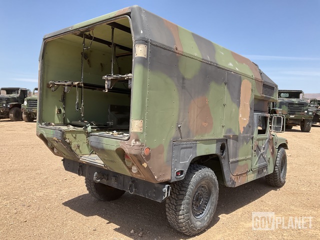 Surplus 2003 AM General M997A2 HMMWV 2 Door Hard Top w/Ambulance Body ...