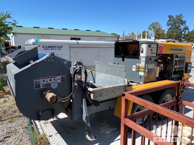 2014 Putzmeister PTV710 Electric Fire Proofing Mortar Machine in ...