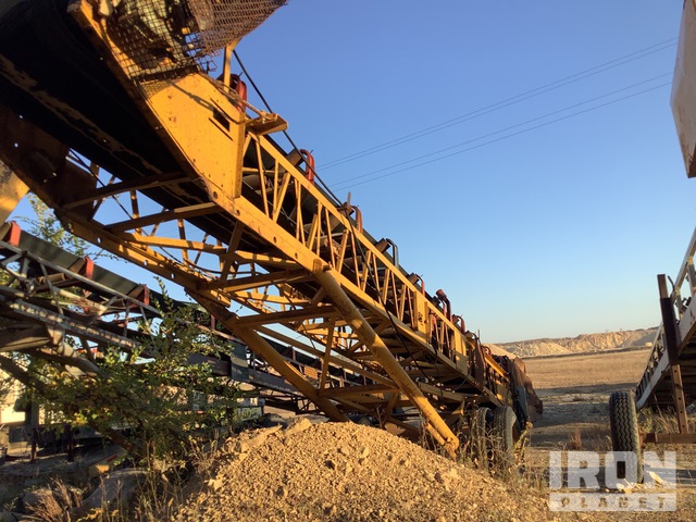 Kolman 101-E 30 in x 50 ft Portable Conveyor in Mankato, Minnesota ...
