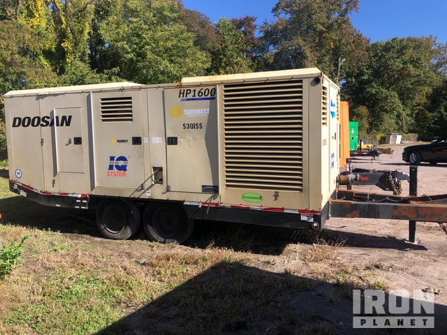 2012 Doosan HP1600 1600 cfm Mobile Air Compressor in Carneys Point, New ...