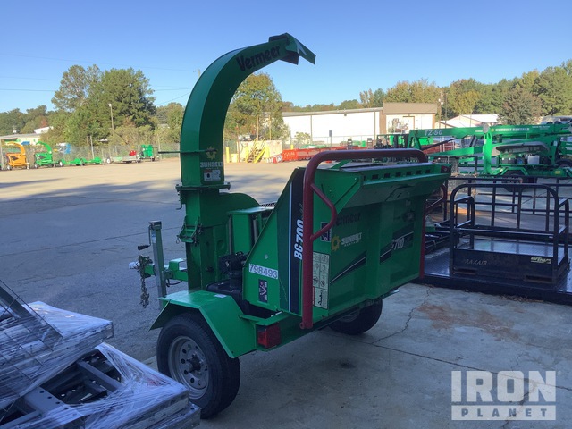 2016 Vermeer BC700XL Tow-Behind Wood Chipper in Columbia, South ...