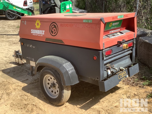 2015 Chicago Pneumatic CPS 185 KD7 T4F 180 cfm Mobile Air Compressor in ...