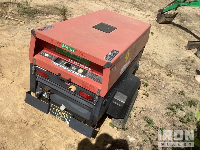 2015 Chicago Pneumatic CPS 185 KD7 T4F 180 cfm Mobile Air Compressor in ...