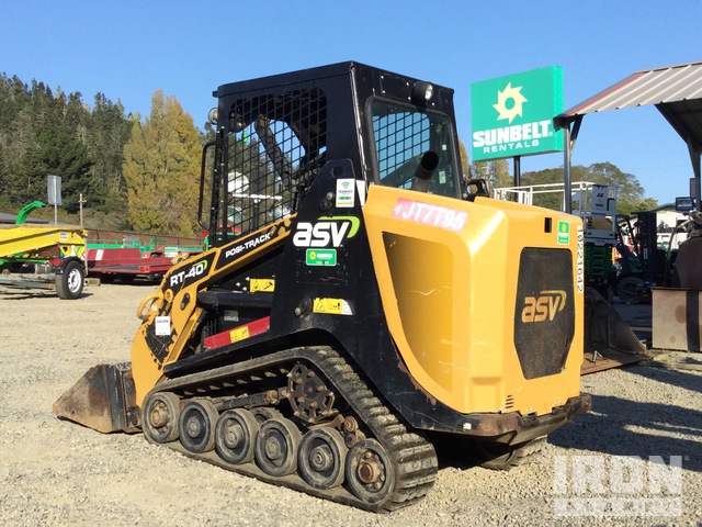 2018 ASV RT40 Mini Skid Steer Loader in Fortuna, California, United ...
