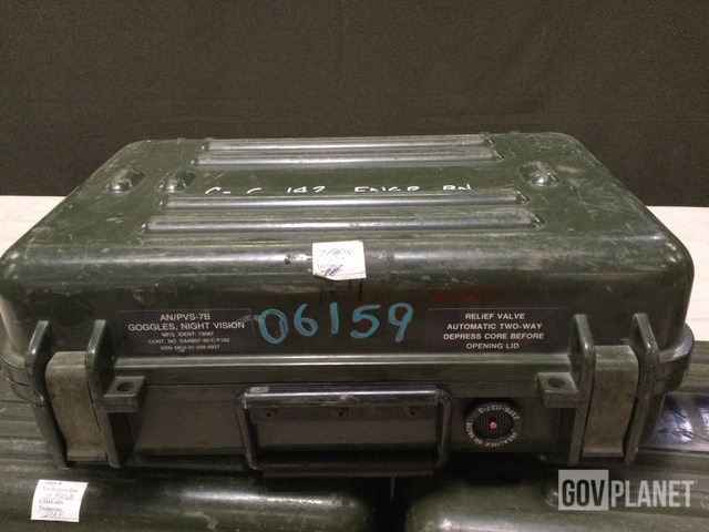 Surplus (48) AN/PVS-7B Night Vision Goggles Storage Cases in North Las ...