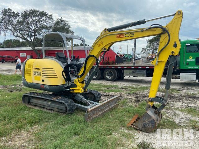 2018 Wacker Neuson 3503 Mini Excavator in Orlando, Florida, United ...