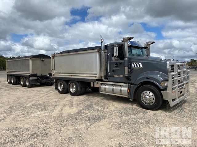 2009 Mack CMHR 6x4 Trident & 2011 Hercules Quad Dog Tipper Combination