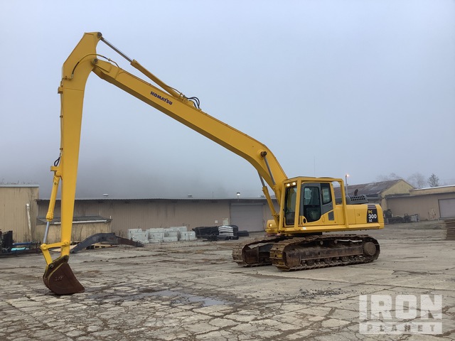 2009 Komatsu PC-300 LC-8 Long Reach Tracked Excavator in Elizabeth ...