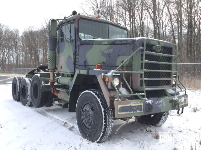 Surplus 1980 AM General M920 8x6 Winch Truck in Aberdeen Proving Ground ...