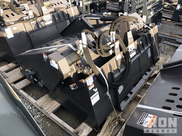 Surplus Paladin LAF6874-0022 Hydraulic Power Rake - Fits Skid Steer ...